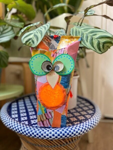 DIY: lampion van melkpak (of plantaardige melkpak) - www.thegreenlist.nl