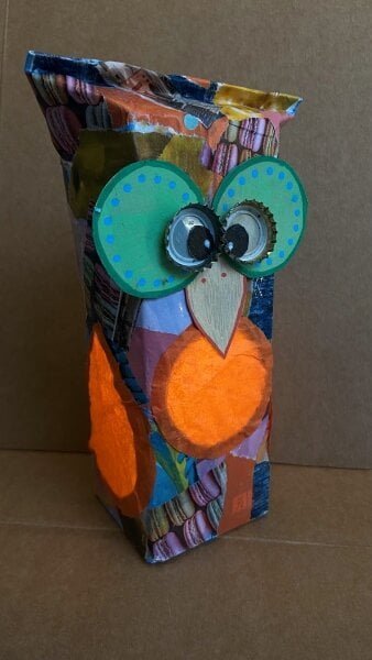 DIY: lampion van melkpak (of plantaardige melkpak) - www.thegreenlist.nl