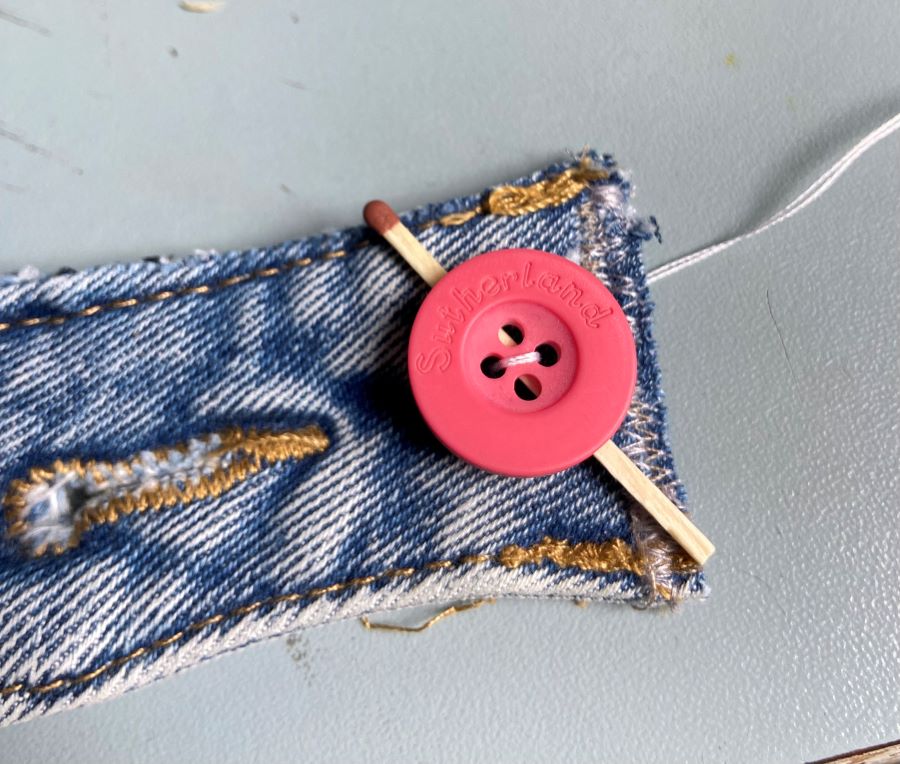 Knoop aannaaien met de hand - www.thegreenlist.nl