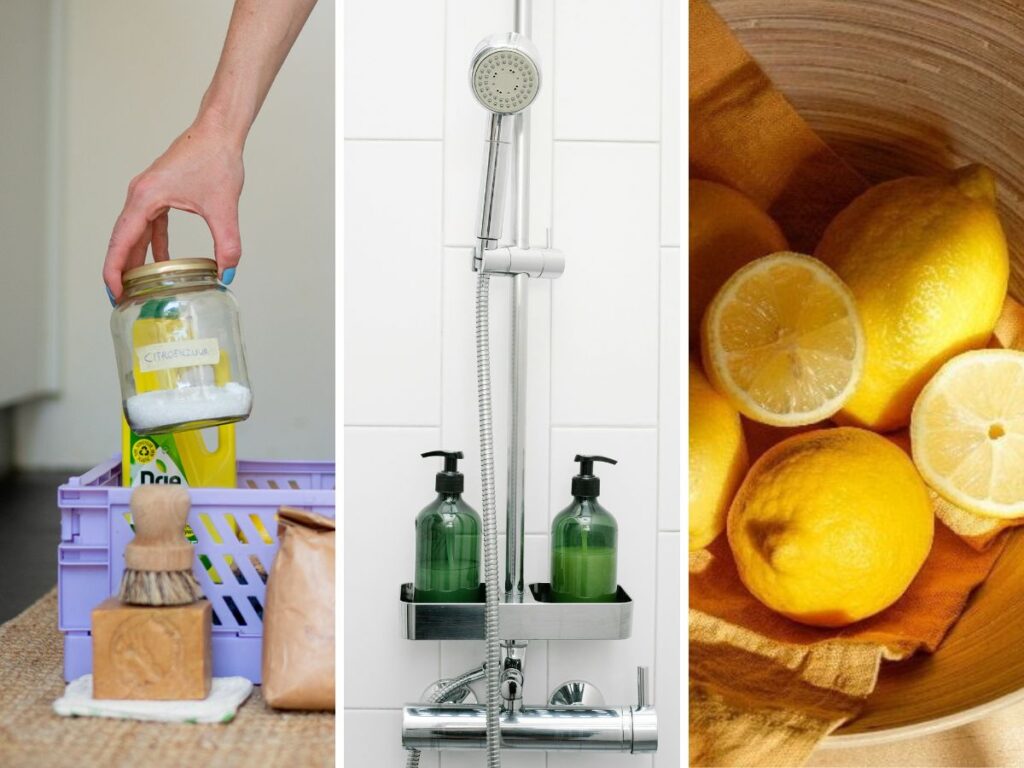 Remove limescale in the shower - www.thegreenlist.nl